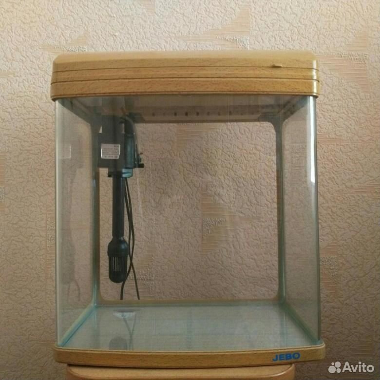Аквариум jebo R 338,б/у, полный комплект, 35 литро