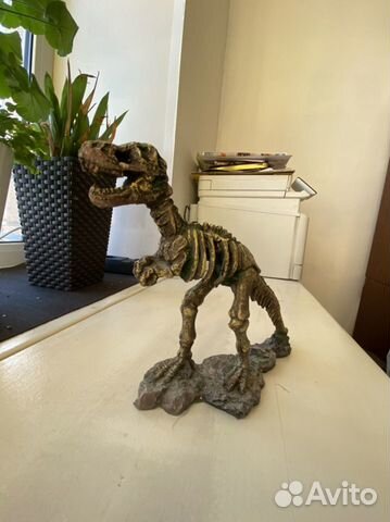 Декор доя аквариума море пресноводный динозавр гро