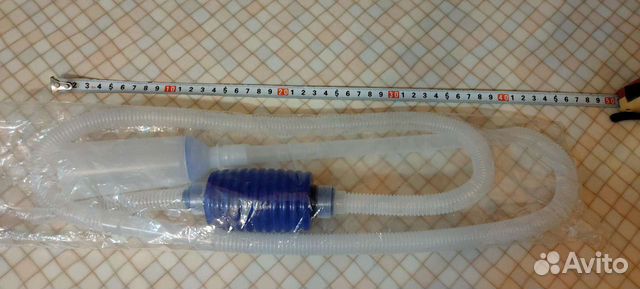 Грунтоочиститель (сифон) для аквариума