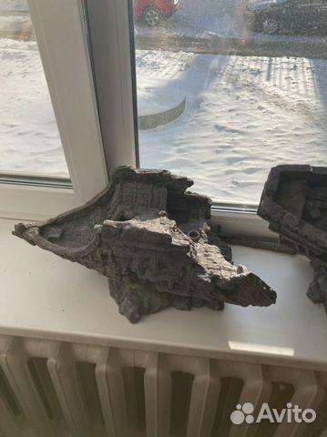 Декор для аквариума затонувший корабль