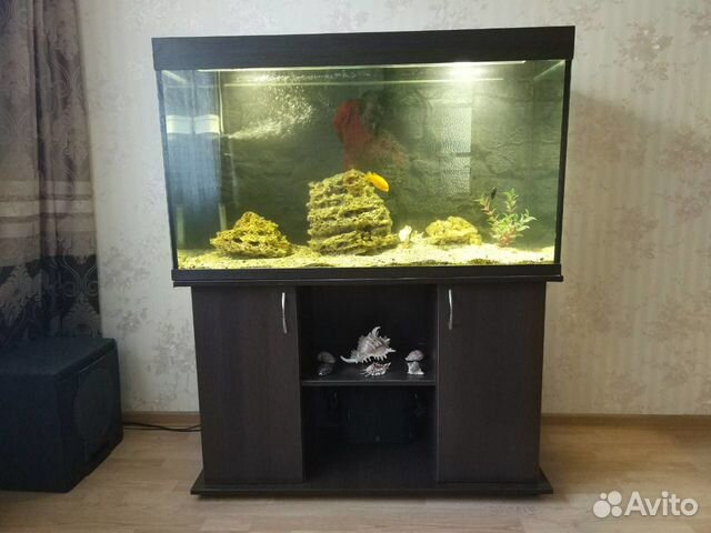 Аквариум с тумбой 320л