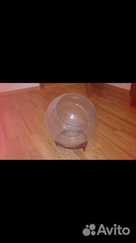 Круглый аквариум на подставке 25л