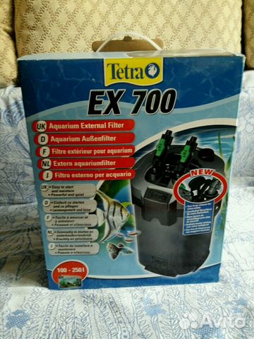 Фильтр для аквариума внешний tetra EX700