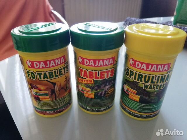 Корм для сомиков и травоядных рыб Dajana (Чехия)