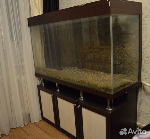 Аквариум с тумбой