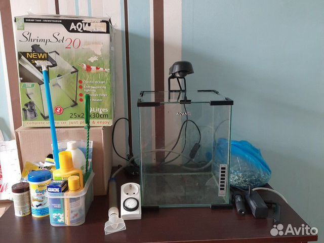 Аквариумный набор 20 л aquael Shrimp Set Smart 2 2
