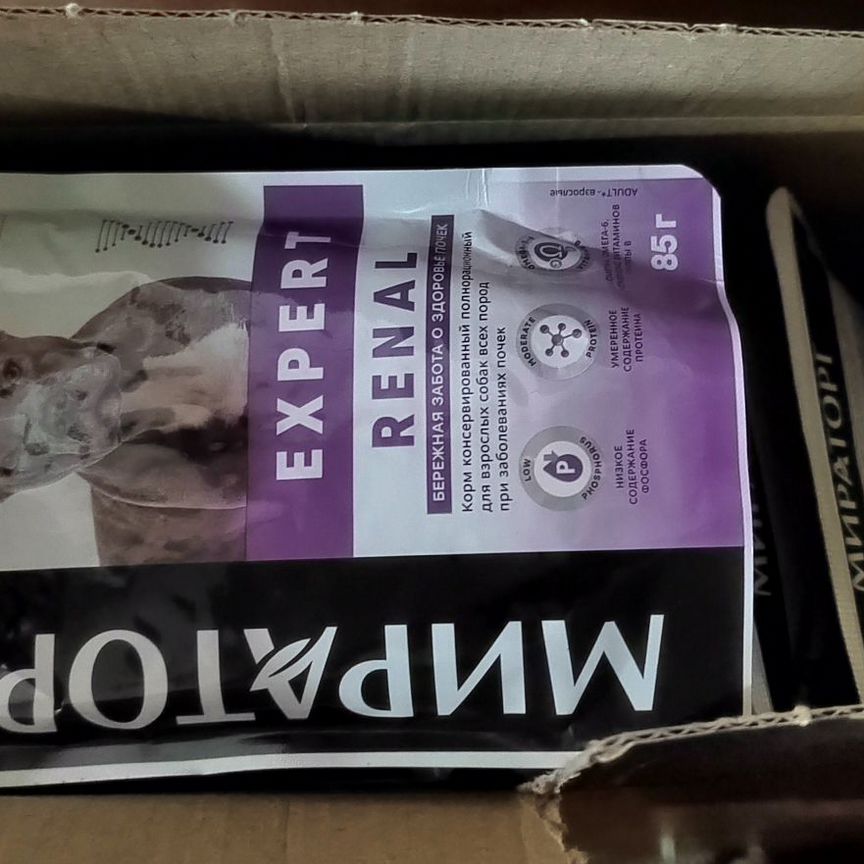 Влажный корм Мираторг Expert Renal 21шт