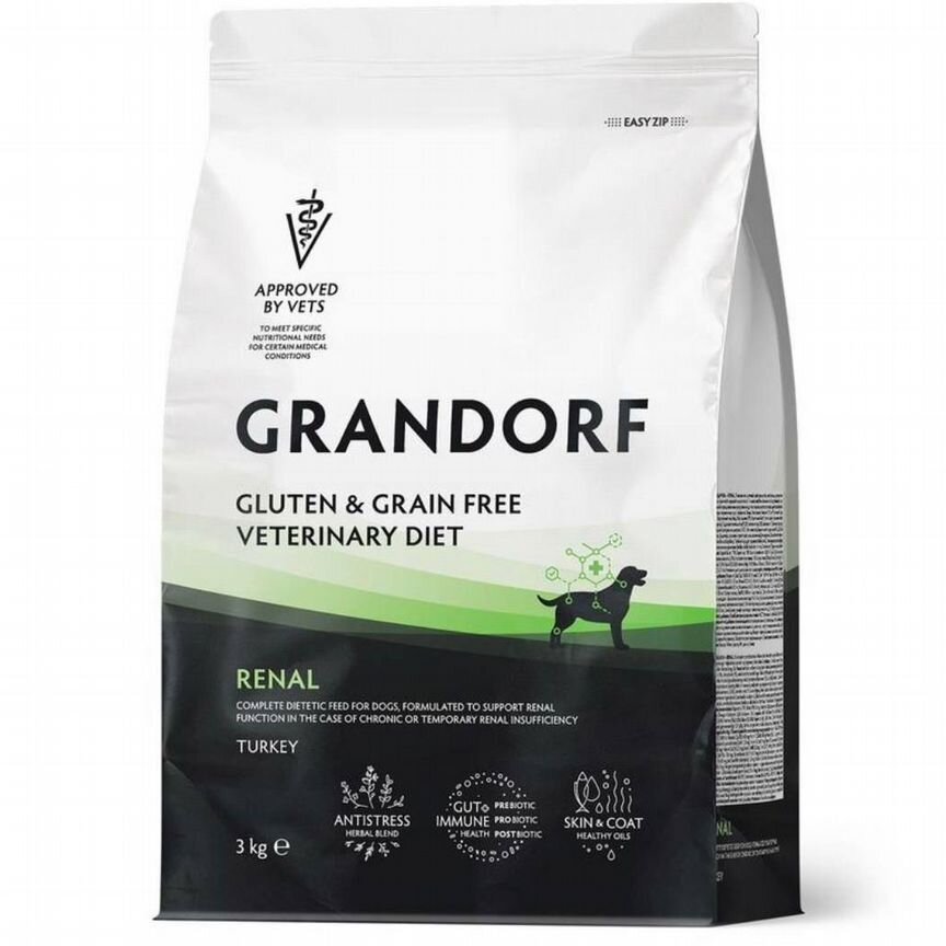 Сухой корм для собак grandorf 3 кг