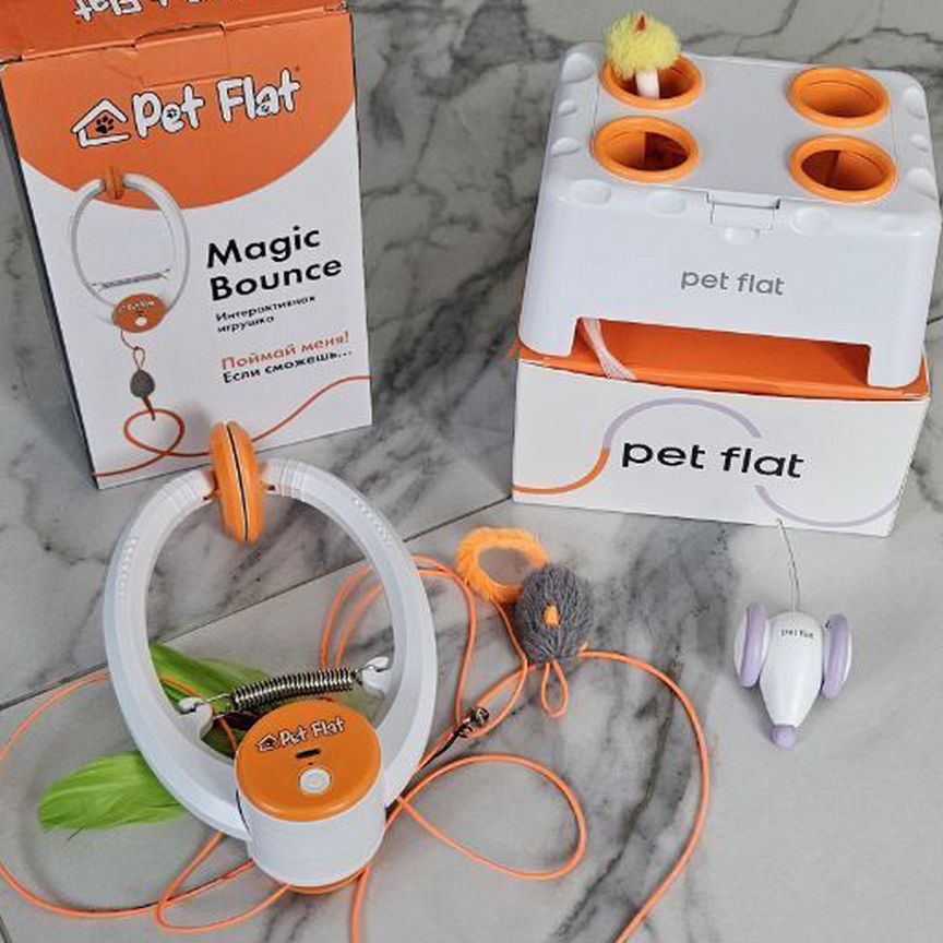 Интерактивные игрушки для кошек