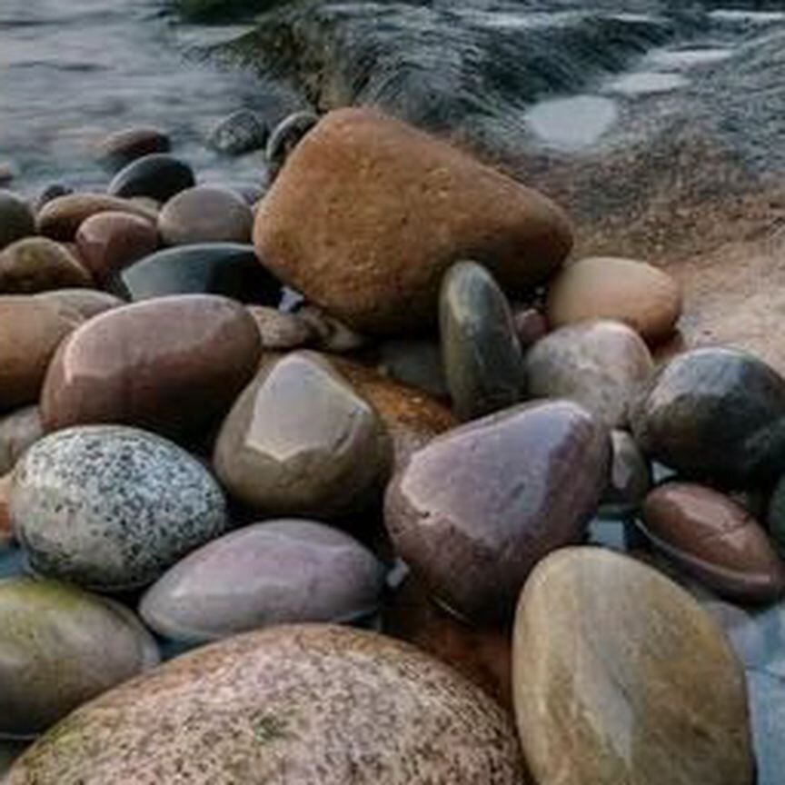 Камни речные камы для аквариума или для декора