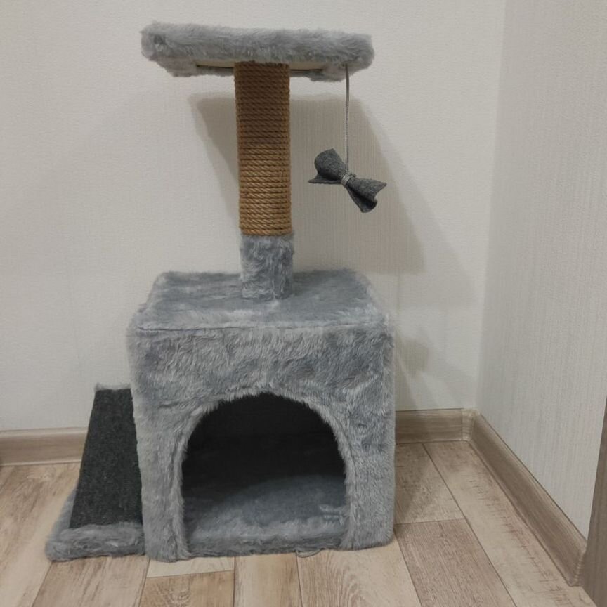 Когтеточка домик для котят