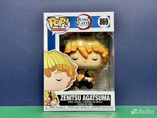 Funko Pop 869 Zenitsu Agatsuma (Demon Slayer) купить в Москве | Хобби и ...