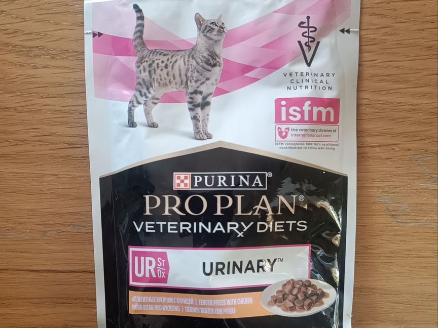 Кошачий корм urinary purina proplan