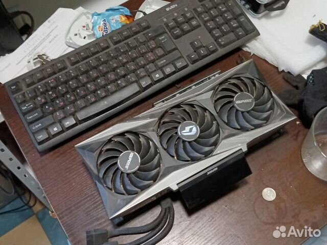 Видеокарта rtx 3090 ti с лед дисплеем купить в Санкт-Петербурге ...