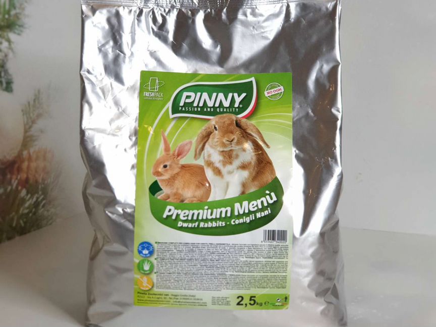 Pinny Корм для кроликов/шиншилл 2,5 кг
