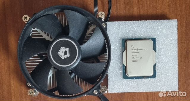 Комплект Intel Core i3-12100F + кулер купить в Москве | Электроника | Авито