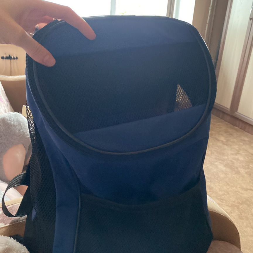 Рюкзак-переноска для котов и мелких пород собак