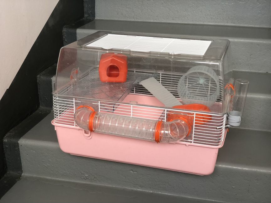 Клетка террариум для хомяков песчанок грызуна крыс