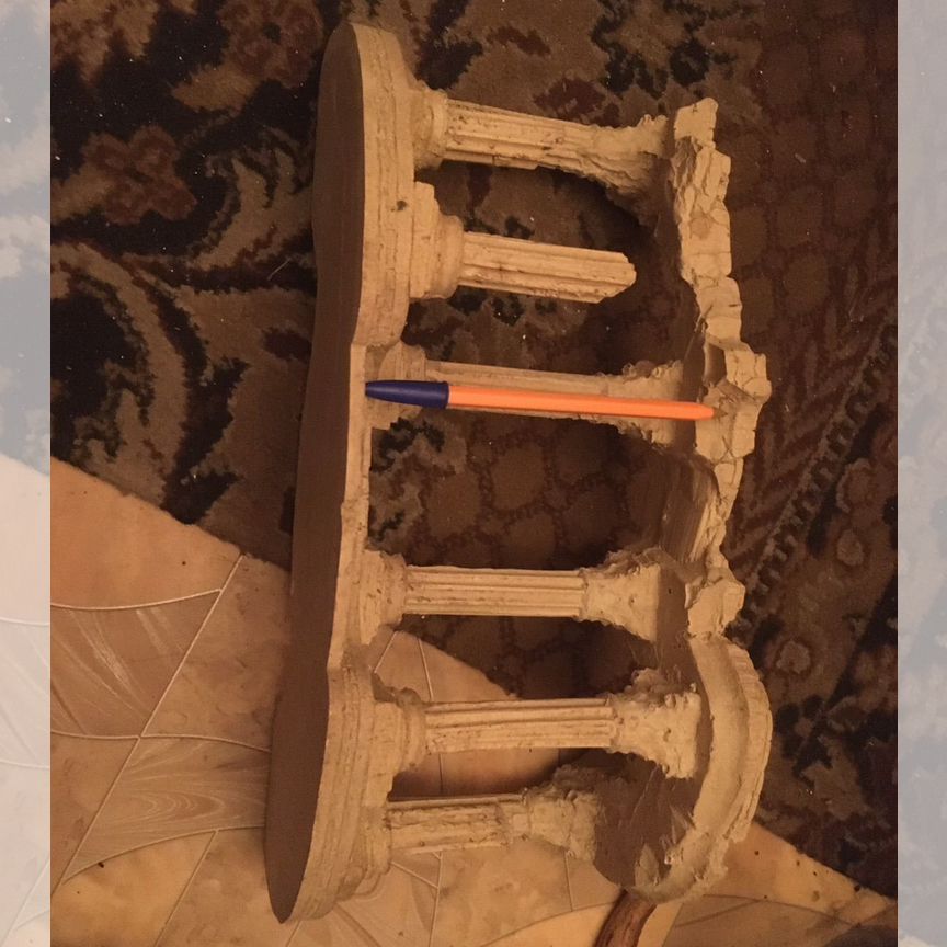 Декорации для аквариума руины