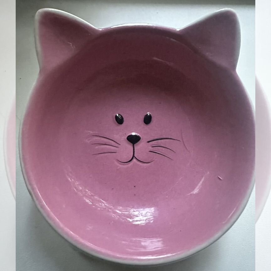 Миска керамическая для котиков/кошечек