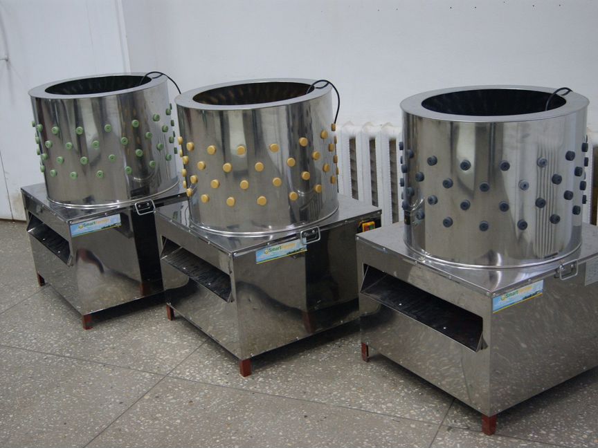 Перосъемная машина для бройлеров уток гусей индеек