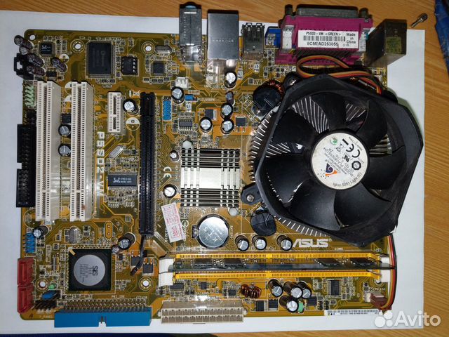 Материнская плата Asus P5SD2-VM купить в Москве | Электроника | Авито