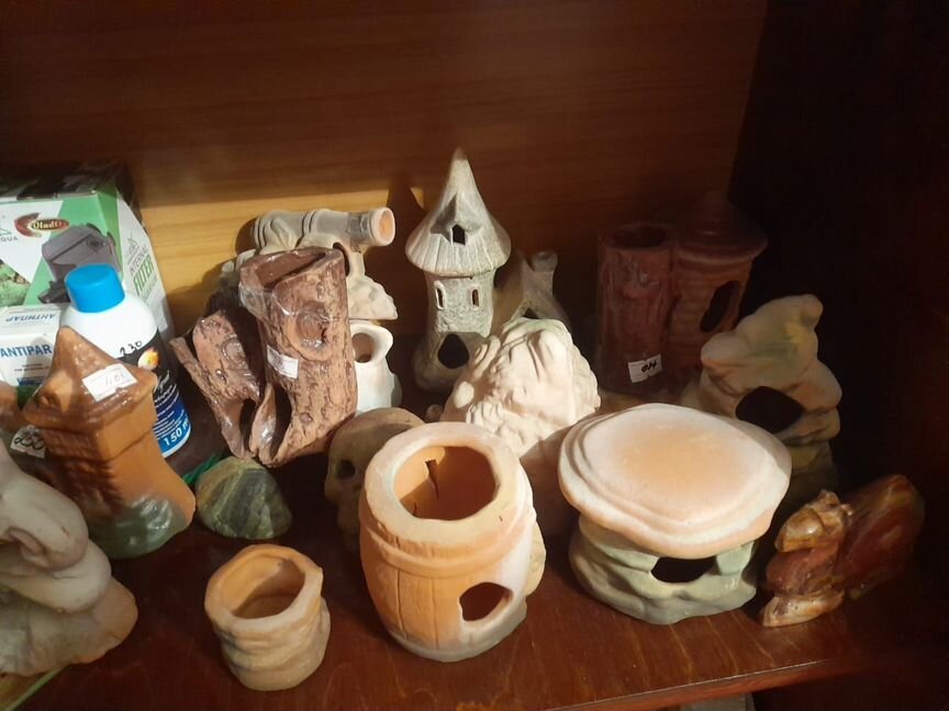 Фигурки для аквариума