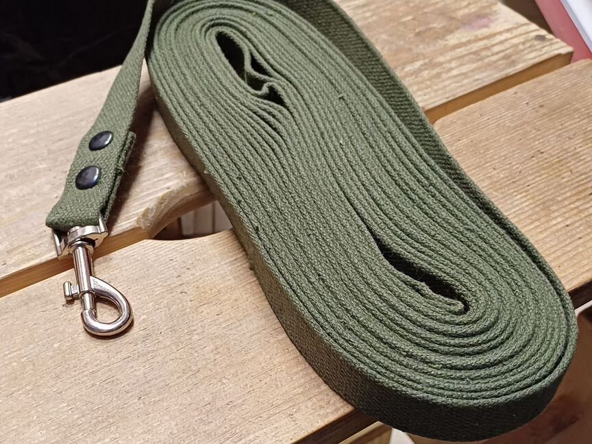 Поводок брезентовый 7 или 10м на 25мм