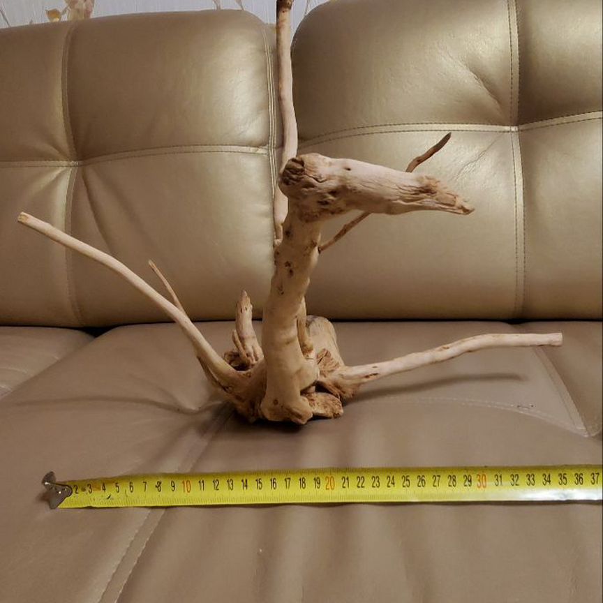 Коряга в аквариум из корня яблони