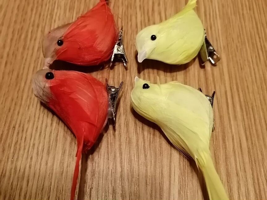 Декоративные птички