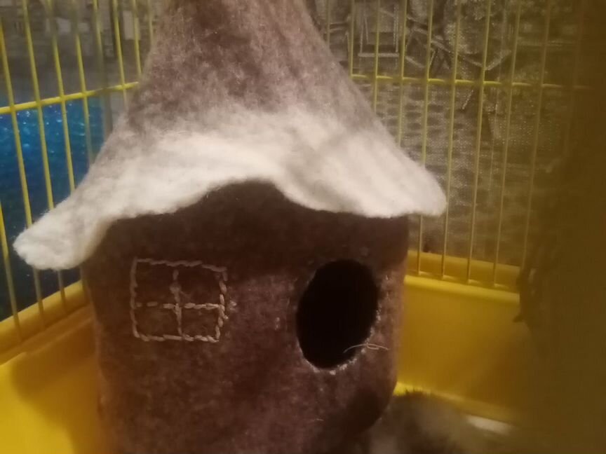 Домик для хомяка, кошки, свинки, крысы, мышей