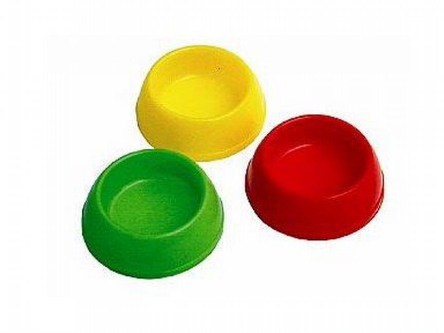 Миска - Мини пластиковая для грызунов, птиц 6см 30