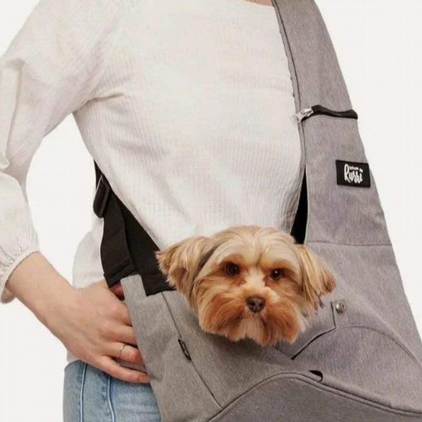 Сумка-переноска слинг для собачки