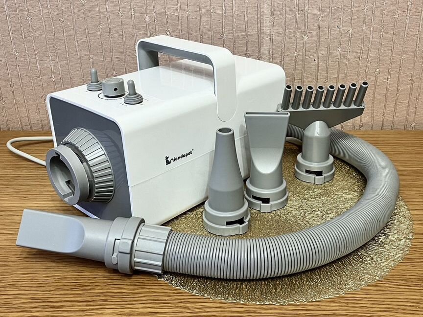 Nicedopet Фен компрессор для животных, 3200 Вт