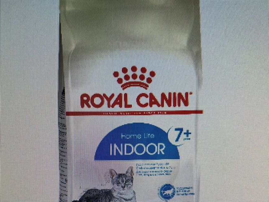 Корм для кошек royal canin indoor 7+