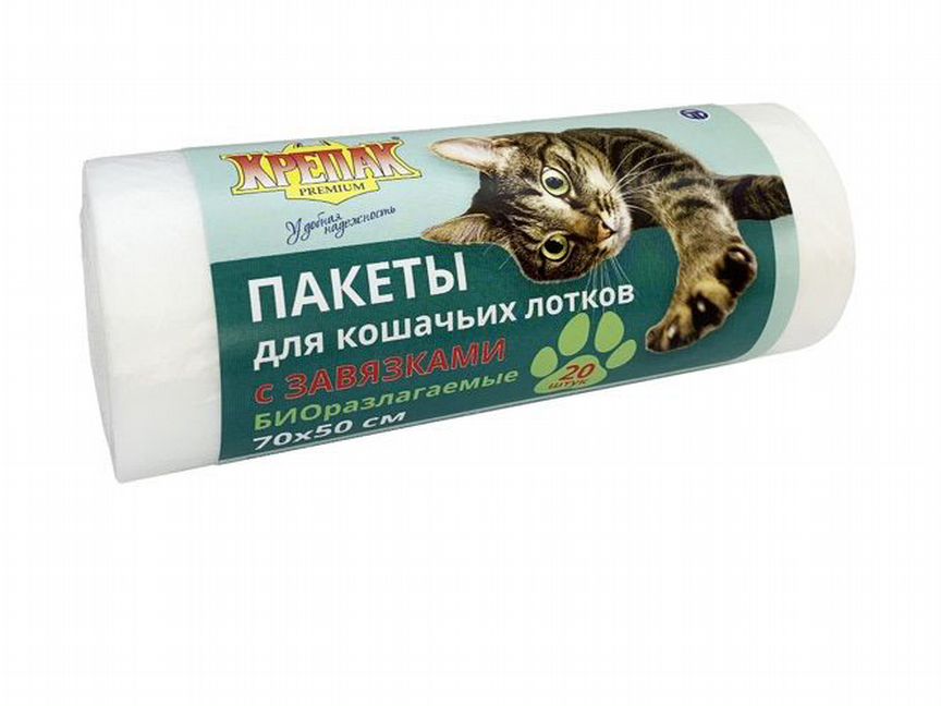 Пакеты для кошачьих лотков