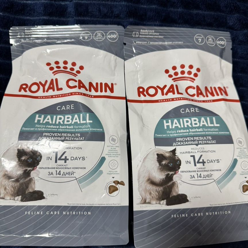Корм для кошек royal canin hairball 400 гр