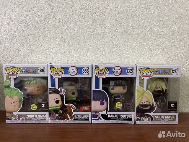 Funko pop demon slayer, one piece купить в Москве | Хобби и отдых | Авито