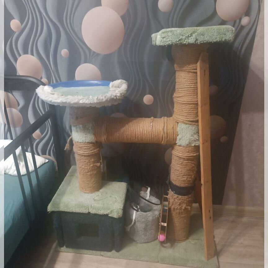 Когтеточка и домик