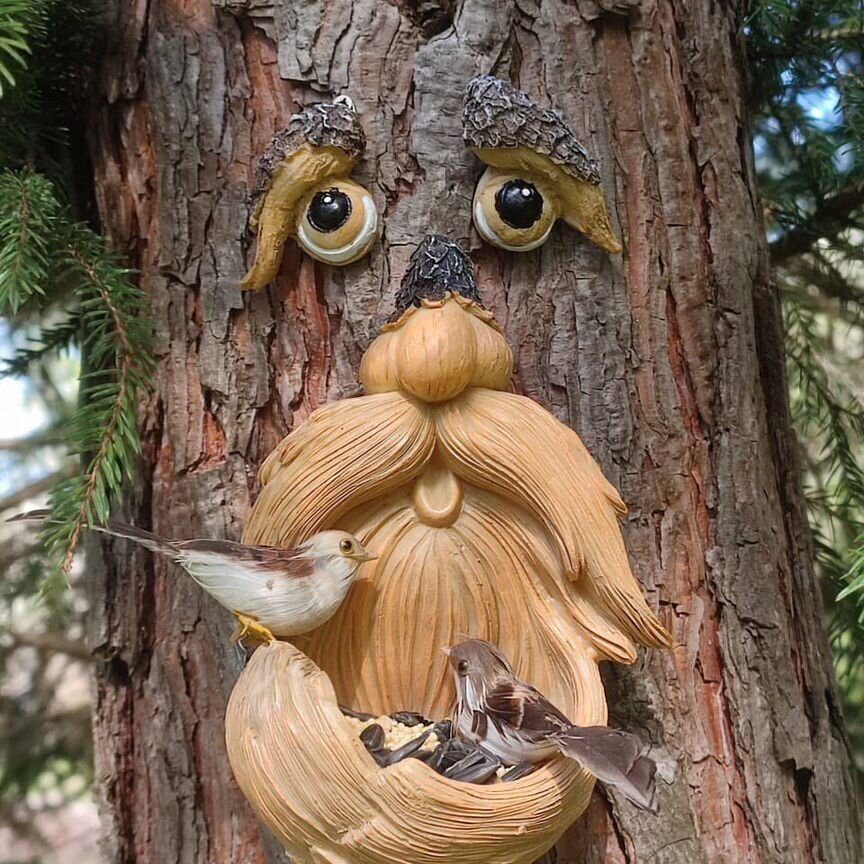 Кормушка для птиц эко смола