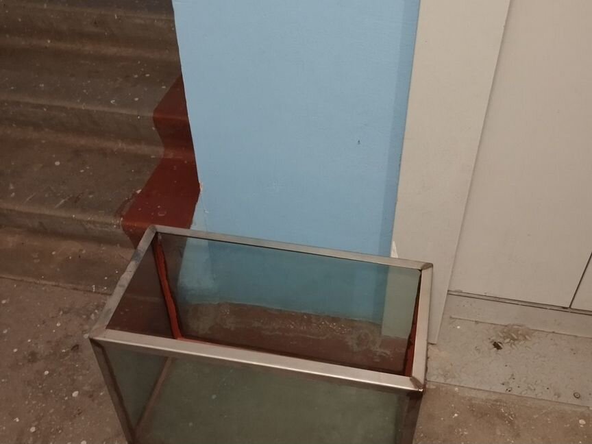 Стеклянный террариум