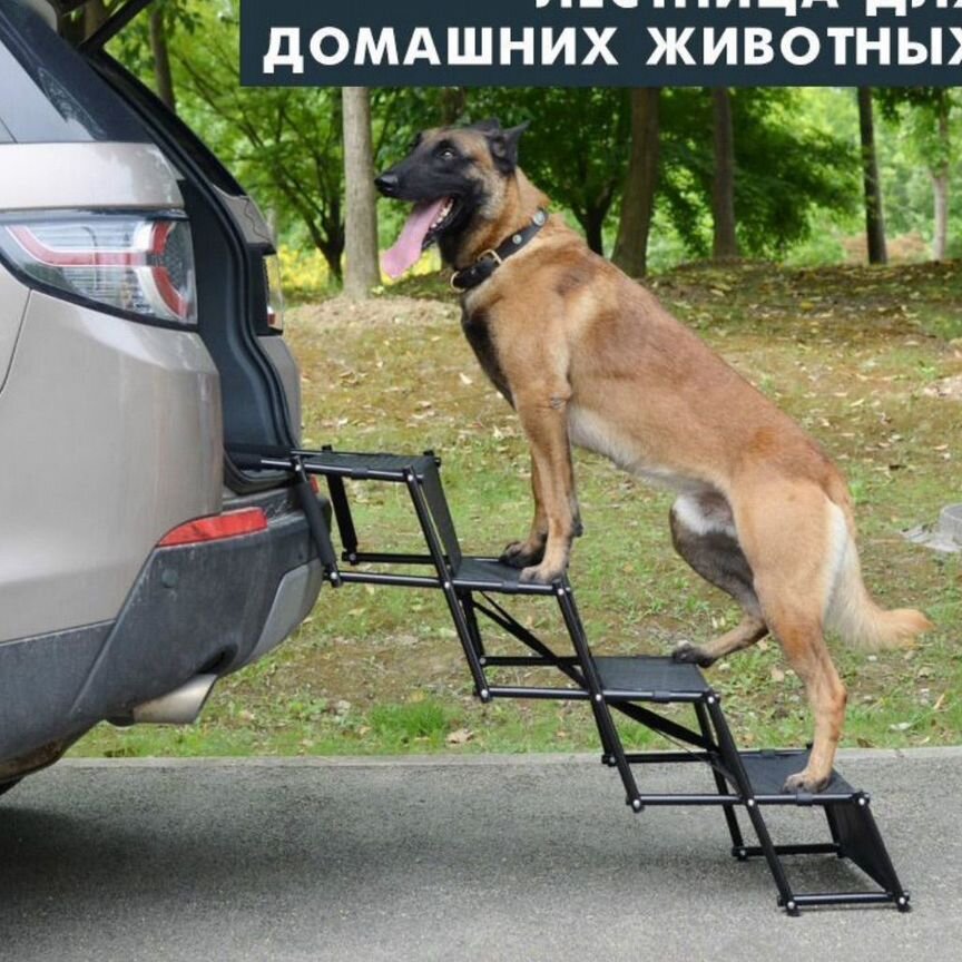 Лестница для собак складная