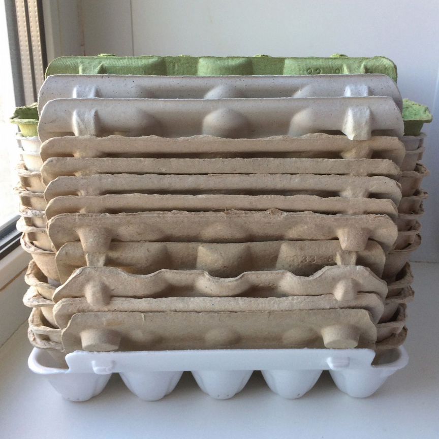 Ячейки контейнеры лотки для яиц 13 шт