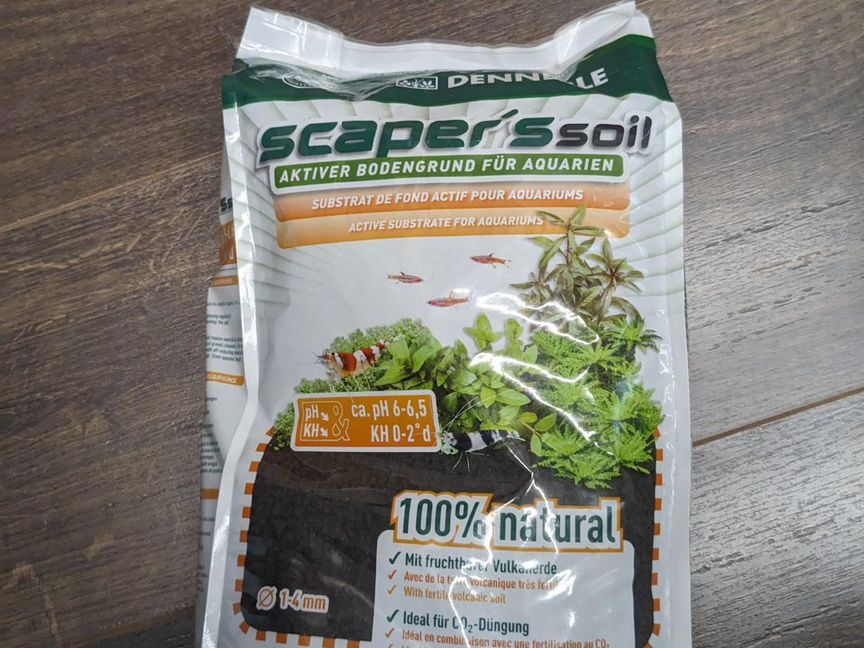 Грунт для аквариума dennerle scaper's soil 4 литра