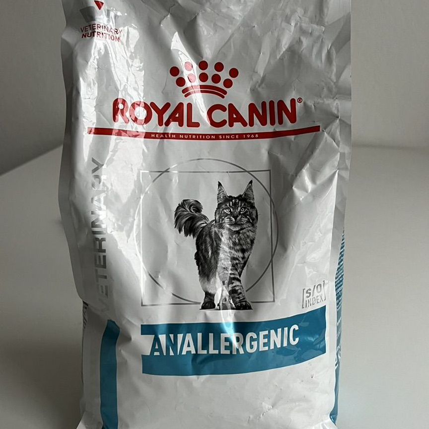Корм для кошек royal canin anallergenic