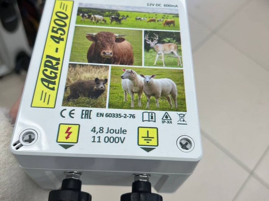 Электропастух agri 4500 / 4,8 Дж / 40 км