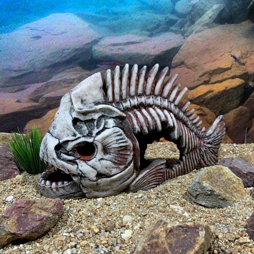 Скелет рыбы для аквариума