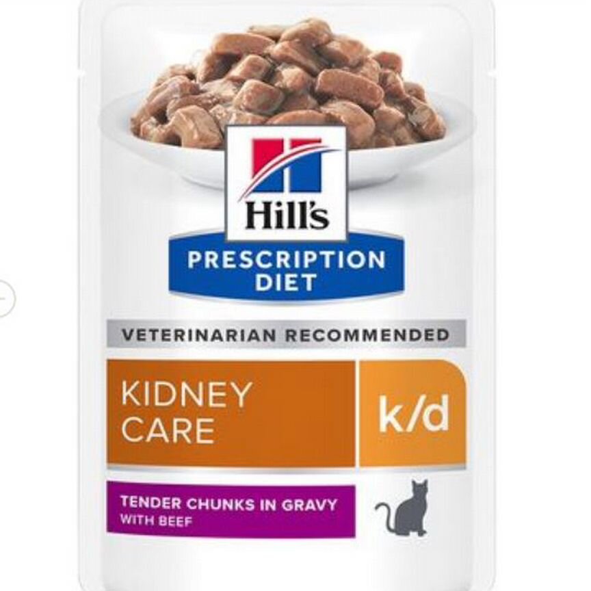 Hill’s Prescription Diet k/d Kidney Care Говядина