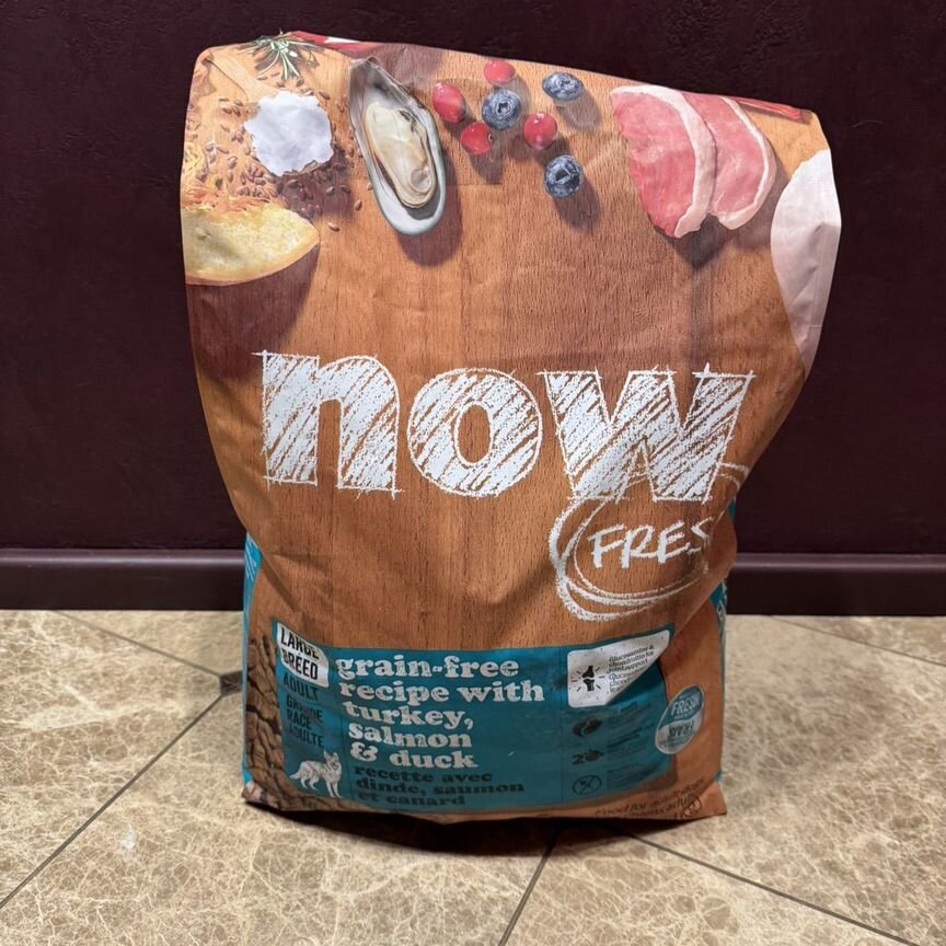 Корм now fresh для собак