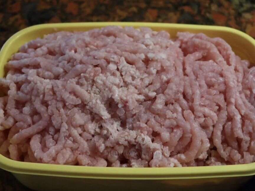 Фарш из индейки (мясо для собак)